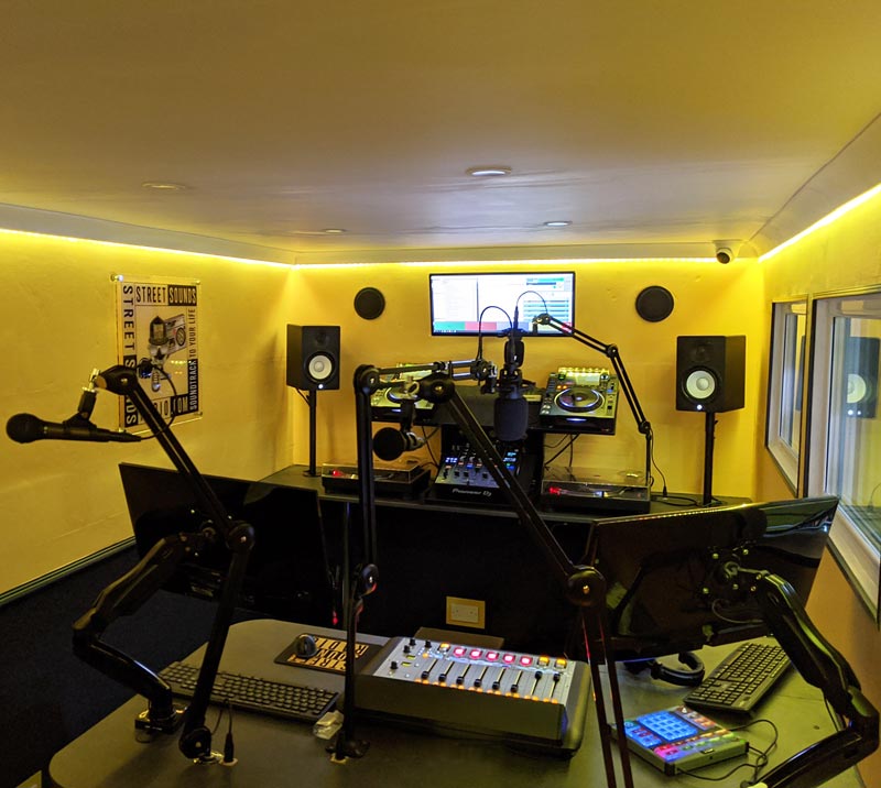 Street Sounds Radio home page